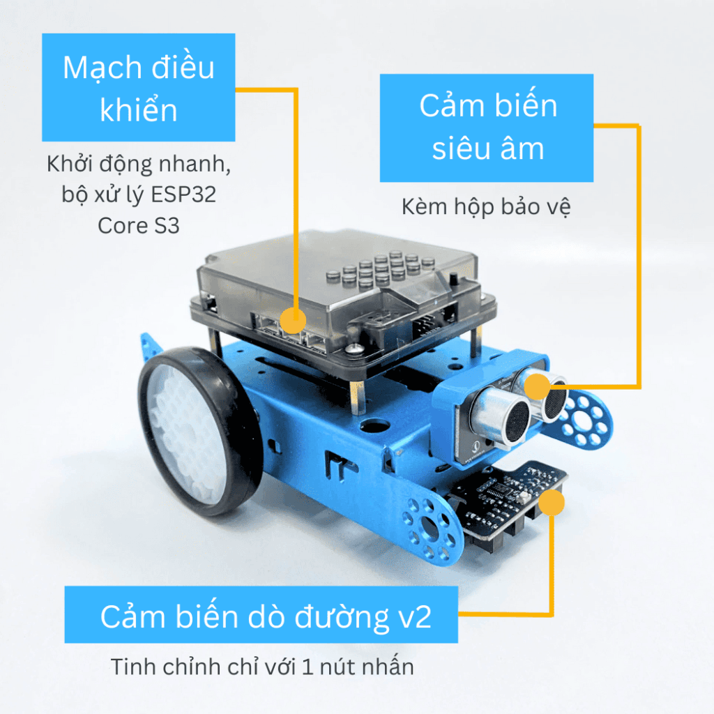 Robot lập trình xBot – Cửa hàng OhStem Education – Thiết bị giáo dục STEM Robotics – AIoT